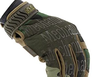 Mechanix Wear - Original Woodland Camo Tactical Gloves (Small, Camouflage)