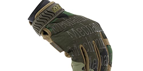 Mechanix Wear - Original Woodland Camo Tactical Gloves (Small, Camouflage)