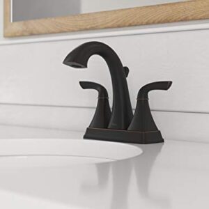 Pfister LG48-BS0Y Bronson 2-Handle Centerset Bathroom Faucet, 4", Tuscan Bronze