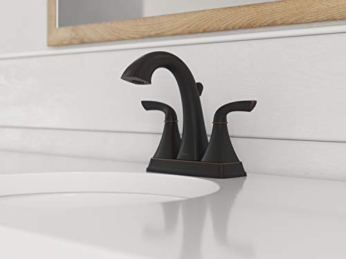 Pfister LG48-BS0Y Bronson 2-Handle Centerset Bathroom Faucet, 4", Tuscan Bronze