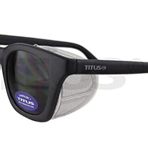 TITUS Retro Style IR Welding Safety Glasses w/Folding Side Shield