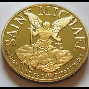 Miami Police Law Enforcement Colorized Challenge Art Coin