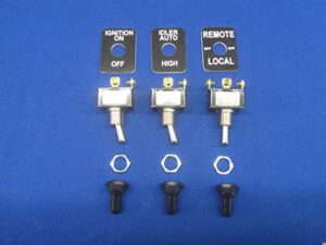 lot lincoln welder sa-200 sa 250 toggle switch amp hexseal & legend plate