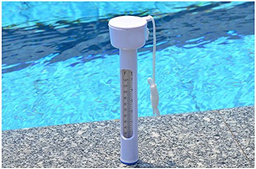 [Large Floating Pool Thermometer] eLander Pro Water Thermometers, for Outdoor & Indoor Swimming Pools, Spas, Hot Tubs, Fish Ponds