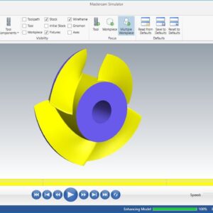 Mastercam X8-X9 MULTI-AXIS 4/5 AXIS Advanced w/ Blade Expert Video Tutorial