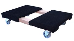 cd-c35 pro grade heavy duty moving dolly with carpeted top | 900 pound capacity | 19" x 32"