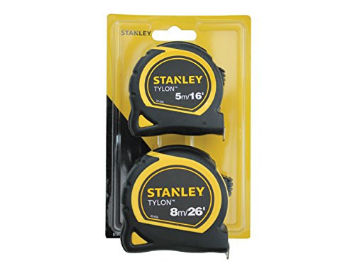 Stanley STA998985 Pocket Tapes, 5m/16ft & 8m/26ft