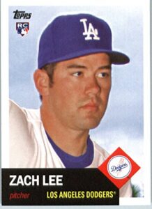 2016 topps archives #93 zach lee los angeles dodgers rc baseball rookie card-mint