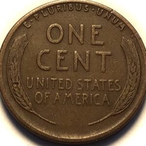 1924 S Lincoln Wheat Cent Penny Seller Fine