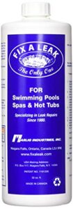 marlig industries seal 32oz marlig fix pool and spa leak sealer 32 oz-2 pack, blue