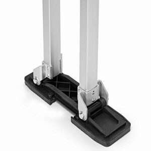 GypTool Pro 15" - 23" Drywall Stilts - Black