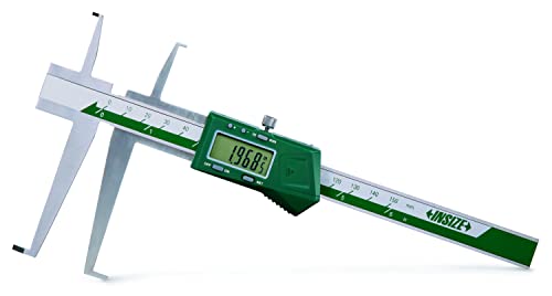 INSIZE 1176-150 Electronic Inside Groove Caliper, Upper Jaw 35-6" 9-150 mm Lower Jaw 59-6" 15-150 mm