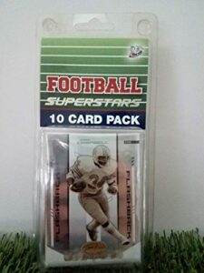 earl campbell-(10) card pack nfl football superstar earl campbell starter kit all different cards. comes in custom souvenir case! perfect for the campbell super fan! by 3bros