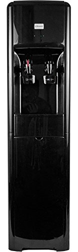 Clover D16A Water Dispenser -Hot and Cold Bottleless with Install Kit, High Capacity -Gloss Black