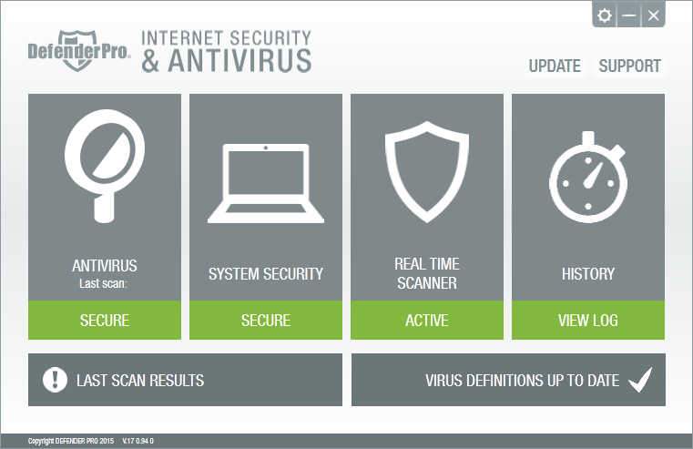 Defender Pro Internet Security & Antivirus 1 YR 3 PCs [Download]