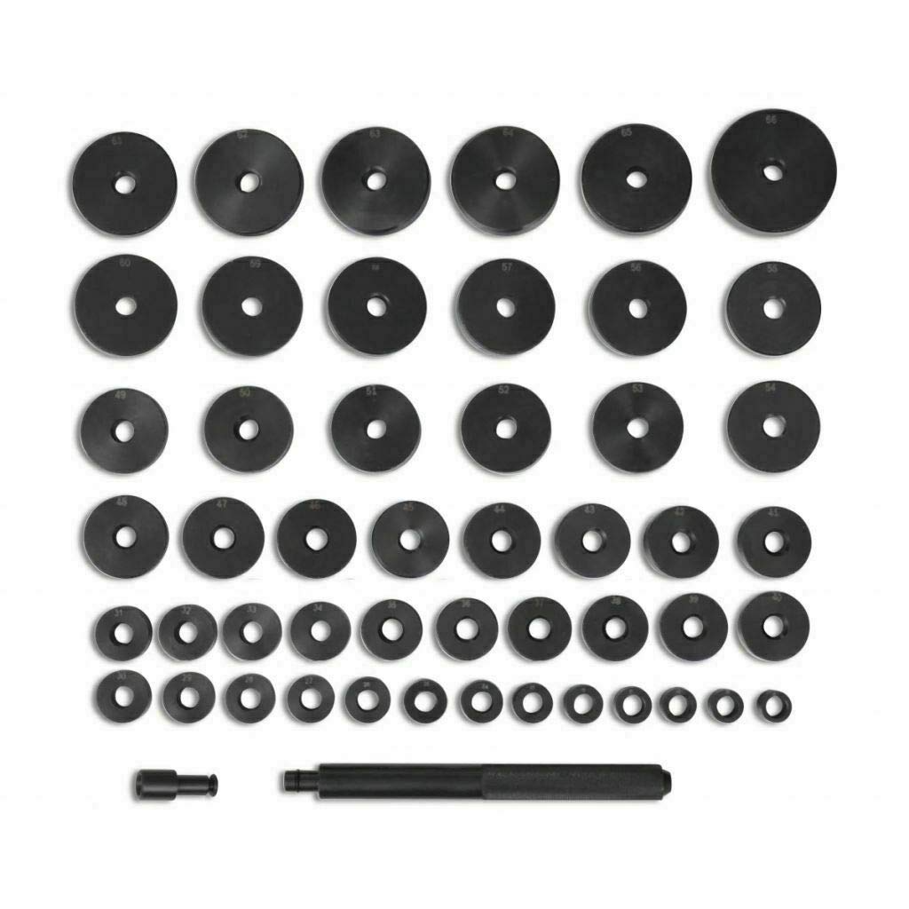 PMD Products 52pc Deluxe bush Bushing Bearing Seal Driver Disc Tool Set 3/4" up to 2-15/16"