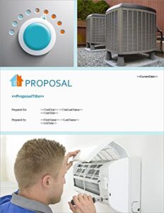 proposal pack hvac #2 - business proposals, plans, templates, samples and software v20.0