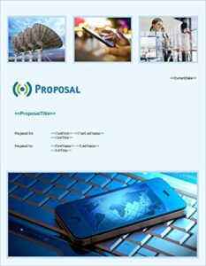 proposal pack telecom #3 - business proposals, plans, templates, samples and software v20.0