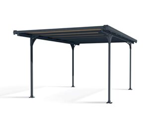 palram verona 5000 carport and patio cover - 16' x 10