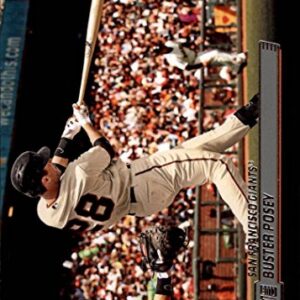 Buster Posey (5) Assorted Baseball Cards Bundle - San Francisco Giants Trading Cards