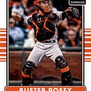 Buster Posey (5) Assorted Baseball Cards Bundle - San Francisco Giants Trading Cards