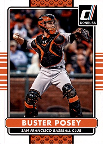 Buster Posey (5) Assorted Baseball Cards Bundle - San Francisco Giants Trading Cards