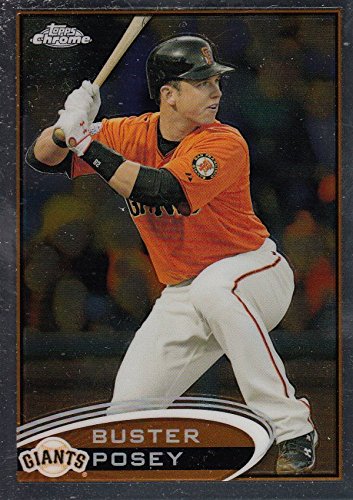 Buster Posey (5) Assorted Baseball Cards Bundle - San Francisco Giants Trading Cards