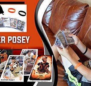 Buster Posey (5) Assorted Baseball Cards Bundle - San Francisco Giants Trading Cards