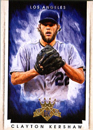 Clayton Kershaw (5) Assorted Baseball Cards Bundle - Los Angeles Dodgers Trading Cards