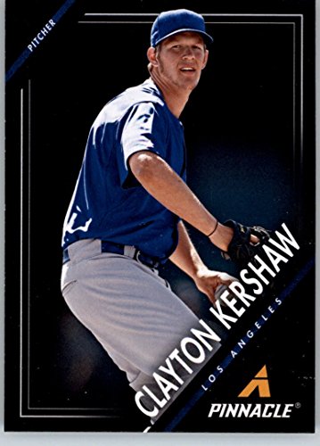 Clayton Kershaw (5) Assorted Baseball Cards Bundle - Los Angeles Dodgers Trading Cards