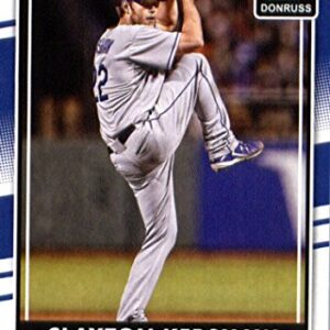 Clayton Kershaw (5) Assorted Baseball Cards Bundle - Los Angeles Dodgers Trading Cards