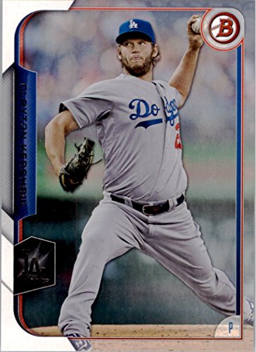 Clayton Kershaw (5) Assorted Baseball Cards Bundle - Los Angeles Dodgers Trading Cards