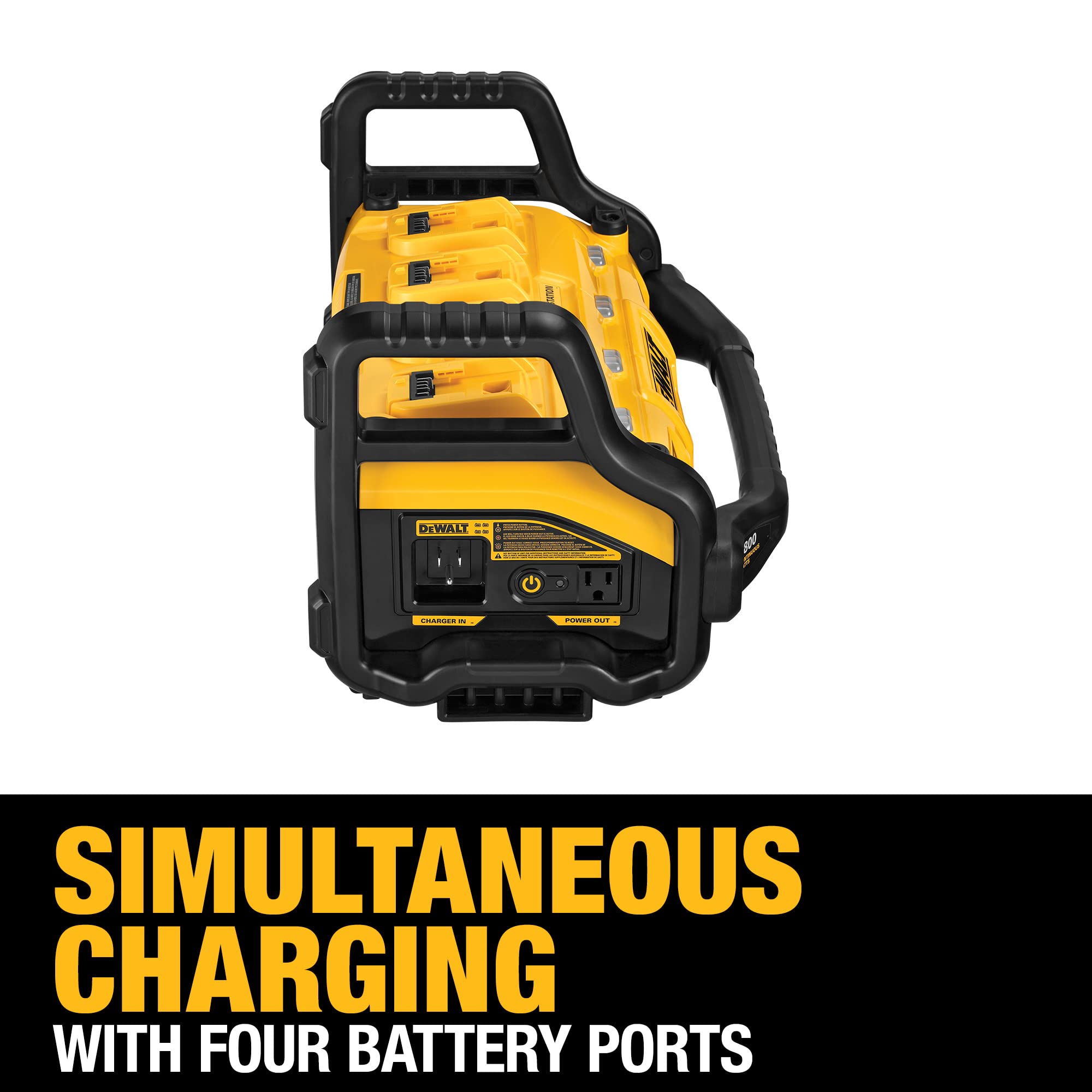 DEWALT FLEXVOLT Power Station, Portable, Tool Only (DCB1800B)