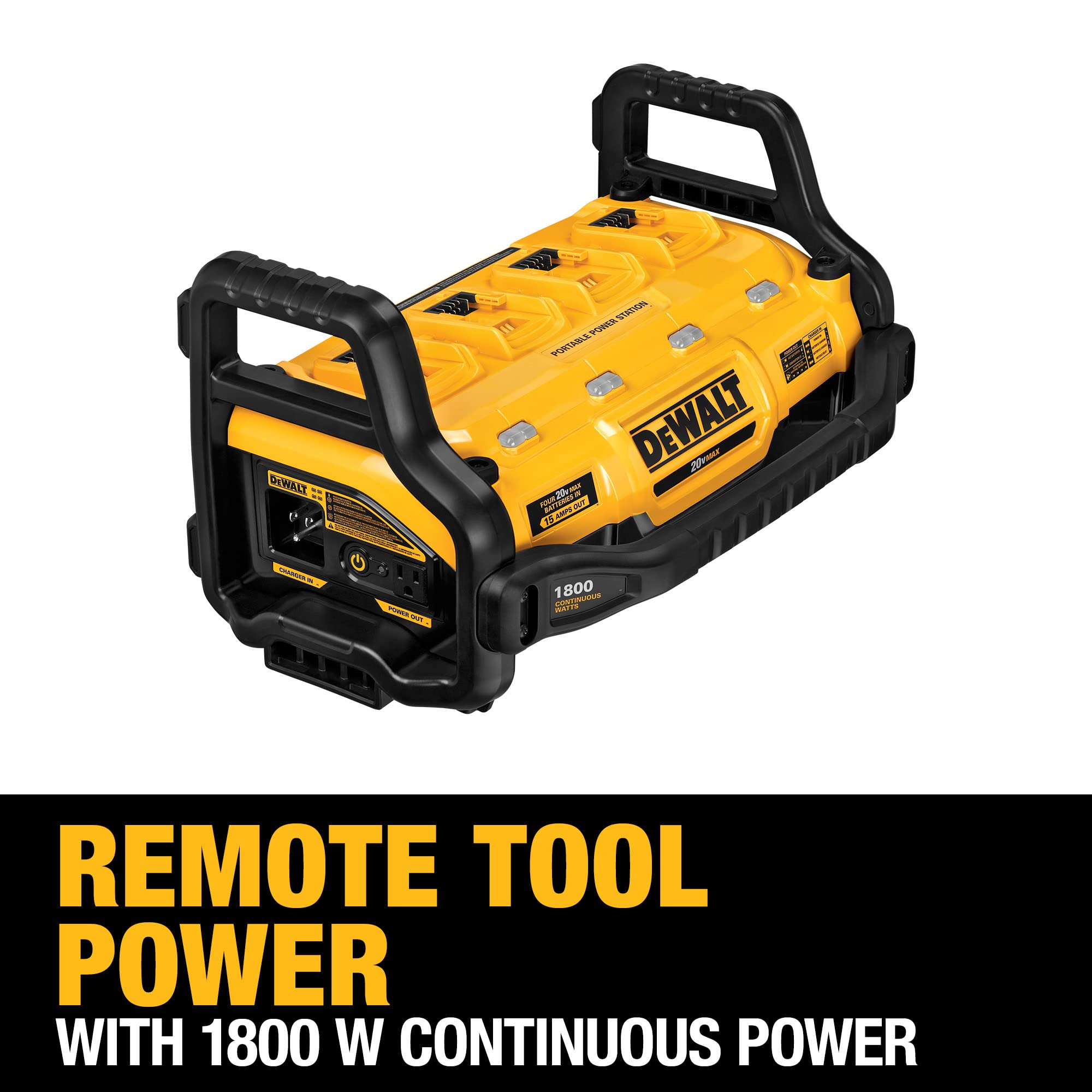 DEWALT FLEXVOLT Power Station, Portable, Tool Only (DCB1800B)