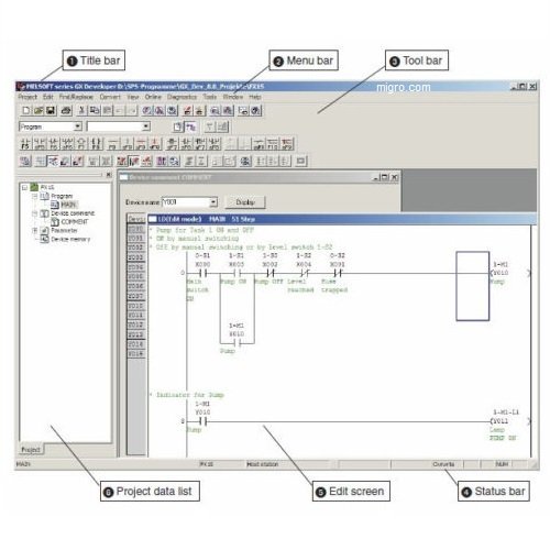 PLC GX DEV Programming Software Ladder Logic, Bonus Controller Training Course USB