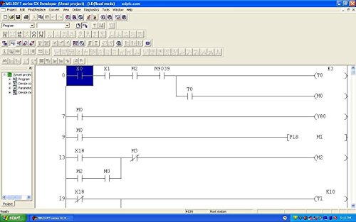 PLC GX DEV Programming Software Ladder Logic, Bonus Controller Training Course USB