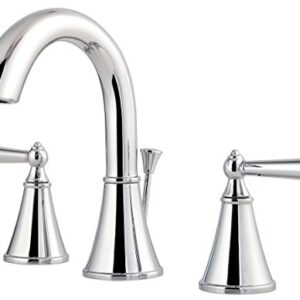 Pfister LG49GL0C LG49-GL0C Saxton 2-Handle 8" Widespread Bathroom Faucet in Polished Chrome, 1.2gpm