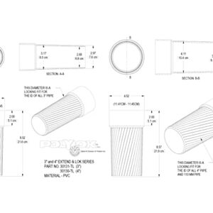 Polylok 4" Extend & Lok™ for Effluent Filters