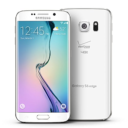 Samsung Galaxy S6 Edge G925V 32GB Verizon 4G LTE Octa-Core Smartphone W/ 16MP Camera - White