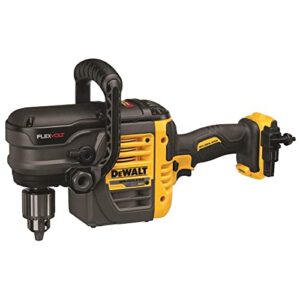 DEWALT FLEXVOLT 60V MAX* Right Angle Drill, Stud/Joist, 1/2-Inch, Tool Only (DCD460B)