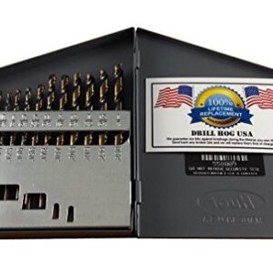 Drill Hog® 13 Pc Hi-Molybdenum M7 Drill Bit Set 1/16"-1/4"