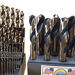 Drill Hog 37 Pc Cobalt Drill Bit Set Index M42 1/16" - 1"