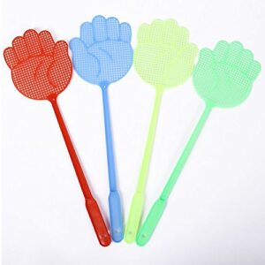 ValueHall Fly Swatter 10 Pack Fly Swatters Multi-Colors Manual Plastic Fly Swatter Set V7022