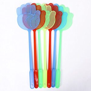 ValueHall Fly Swatter 10 Pack Fly Swatters Multi-Colors Manual Plastic Fly Swatter Set V7022