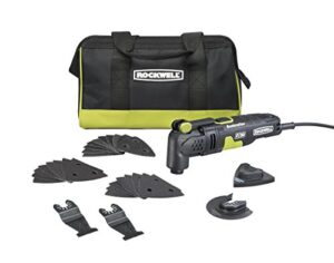 rockwell rk5132k 3.5 amp sonicrafter f30 oscillating multi-tool with 32 accessories and carry bag