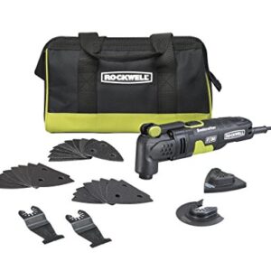 Rockwell RK5132K 3.5 Amp Sonicrafter F30 Oscillating Multi-Tool with 32 Accessories and Carry Bag