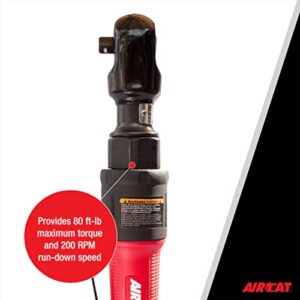 AIRCAT Pneumatic Tools 806: 3/8-Inch Ratchet 80 ft-lbs Maximum Torque