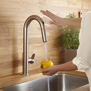 American Standard 4931380.075 Beale Single-Handle Pull Down Kitchen Faucet with Selectronic Hands-Free Technology in Stainless Steel