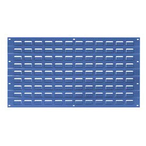 Global Industrial Louvered Wall Panel, 18x19, Blue - Lot of 4