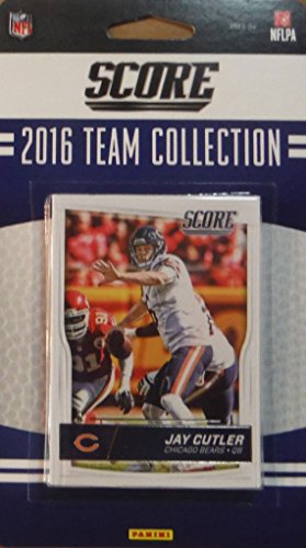 Chicago Bears 2016 Score EXCLUSIVE Factory Sealed Team Set with Jay Cutler and Others Plus Jordan Howard and Leonard Floyd Rookie Cards